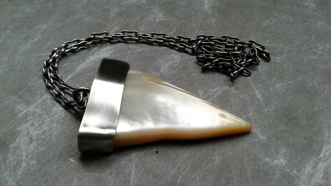 Tooth pendant - Lisa West Jewellery