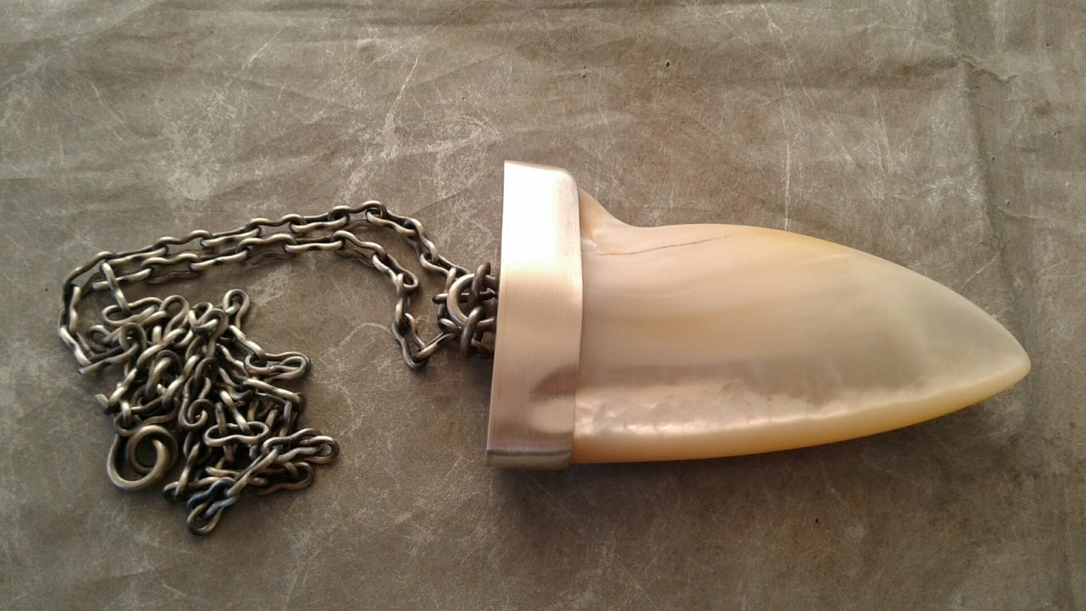 Tooth pendant - Lisa West Jewellery